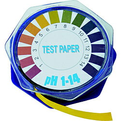■必要な長さにカットして使用できるロールタイプです。■ディスペンサーにカラーチャートがついています。■カラーチャートが中央に表記してあるので測定しやすいです。【仕様】・幅（mm）： 7・長さ（m）： 5・測定範囲： pH1～14・ロール式【...