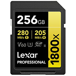 高速書き込みの実現により、高ビットレートの動画撮影、高精細画像の連写撮影に最適。高速読み出し280MB/sにより、バックアップや共有など、撮影後のワークフローにも最適。過酷な使用環境にも耐える堅牢設計採用。種類SDXCカードUHS規格UHS...