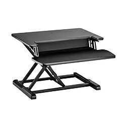 いつものデスクに置くだけ。限られたワークスペースの中で立ったり座ったり、状況に合わせてワークスタイルを選択できるDMM.make卓上昇降デスク。■限られたワークスペースの中で立ったり座ったり、状況に合わせてワークスタイルを選択できるDMM....