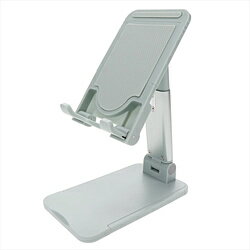 ■スライド可動式なので端末のサイズに合わせて調節可能■角度だけではなく高さ調節も可能■コンパクトに折りたためて持ち運びに便利■iPad ProやNintendo Switchにも対応■スタンドに載せたまま充電もイヤホンも使用可能■シリコンパ...