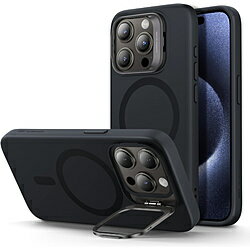 【対応機種】iPhone 15 Pro 専用です。カメラレンズフィルムや内蔵カメラレンズフィルムは含まれません。【より強力な磁気吸着】1,200 gの吸着力を持つ強力な内蔵磁石により、素早く簡単にワンタッチでワイヤレス充電が可能で、MagS...