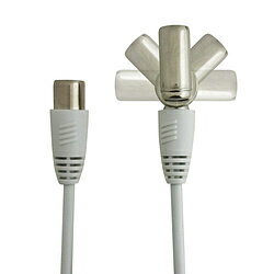 ■自在に動く片端可動式プラグ　プラグの先端が180°動くため、接続する場所に合わせてプラグの向きを変えられます。■壁際の狭い場所でも大活躍　180°可動するから、壁面にもかべ際の狭い場所にも配線しやすい。■接続簡単プラグタイプ（片端ストレー...