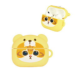 モフサンド「くまにゃん」デザインのAirPodsPro(第2世代)対応シリコンケースです。■素材全面を覆うシリコーン素材を用いた、ソフトタイプのケースです。傷を防ぎ、軽微な振動や衝撃から守ります。■ボールチェーン付き持ち運びやすいボールチェ...