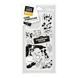 ディズニーキャラクターデザインのiPhone 15 Pro Max用 クリアハイブリッドケースです。クリアデザインでiPhone本体の美しさを最大限に活かします。耐久性のあるポリカーボネイトとしなやかなTPUを組み合わせたハイブリッド設計で...
