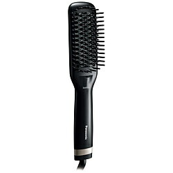■ブラシのようにとかすだけで、自然なストレートヘアに。・短い前髪や毛先もスタイリングしやすいスリムブラシ。・海外でも使えるオートボルテージ対応。（海外でご使用の場合には、国や地域に合わせて別途プラグアダプターをお買い求めください。）■温度均...