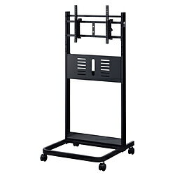 移動に便利な大型キャスターと収納、配線に便利な背面ホルダーを採用。充実のオプションとコストパフォーマンスに優れたディスプレイスタンドです。参考　テレビ取付対応検索弊社ウエブサイトにて、取付確認済みの推奨テレビ/ディスプレイをご確認いただけま...