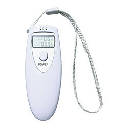 ●材質： プラスチック●測定範囲： 0.00~0.19％BAC（0.0~1.9g/L）●電源： 単4乾電池×2本付●センサー寿命： 購入後1年経過または、センサー使用回数1000回経過●付属品： 携帯ストラップ●息を吹きかけるだけで簡単にア...
