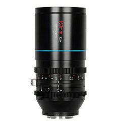 フルフレーム対応-E/RF/L/ZマウントのSIRUI 150mmアナモルフィックレンズは 一般的なミラーレスカメラやシネマカメラに最適1.6倍シネマスコープ-このアナモルフィックは FF63mmの水平FOVに相当。1.6倍のワイドスクイズ...