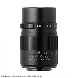 ミラーレス機用の交換レンズ「七工匠 7Artisans 25mm F0.95 ED ブラック」七工匠 7Artisans 25mm F0.95 EDは、開放F値0.95を実現したAPS-Cセンサー対応の準広角レンズです。レンズ構成はHOYA...