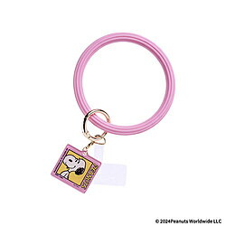 ・ストラップホルダー付き・手首に通して落下防止に・手触りが良いサラサラの質感・適度な硬さのシリコン素材仕様1主素材：本体/シリコン、カラビナリング/亜鉛合金、ストラップホルダー/TPU、チャーム/アクリル付属品：カラビナリング、ストラップホ...