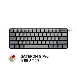 60％レイアウトでコンパクトなメカニカルキーボードNew Poker IIはGATERON社のメカニカルスイッチを搭載した60％レイアウトのメカニカルキーボードです。作業を効率化させる様々な工夫を凝らした設計になっており、DIPスイッチによ...