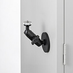 ●強力マグネットで取付できるカメラマウントです。●工事車両やスチール製のラックや壁面などに簡単に取付けできます。●カメラの他、1/4インチサイズのネジ穴のある機器などを取り付けできます。●2つの関節を調整して自由な位置に止めることができます...
