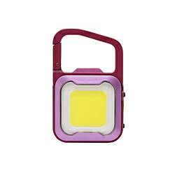 ウォーキング・アウトドア・ペットのお散歩に。小さいのに驚きの明るさで大活躍！小さいのに驚きの明るさで大活躍！カラビナ・クリップ・マグネットで簡単取付！本体サイズ：W45×D24×H72mm重量：約45g電球：6W LED(設計寿命4万時間)...