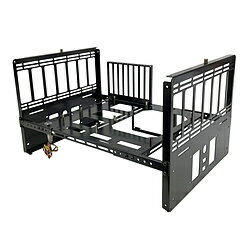 PCパーツを全面に押し出すオープン型にすることで実用的かつ、パーツの造形美やライティング等を全力で楽しむことをコンセプトにしたスタック式オープンフレーム型PCケース。横置き、縦置きなどの自在なシステム構成を可能にし、検証台としてもご使用頂け...