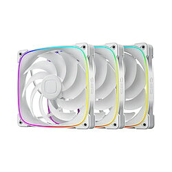 最大風量91CFM　パワフルな高性能＆低騒音ARGBファン「Squama 2503-14」は、卓越した冷却性能を発揮するよう設計された140mm PWM ARGBファンです。9枚のブレード設計により最大2400RPM / 91CFMの大風量...
