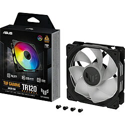 カスタマイズ可能なライティングを搭載したTUF Gaming TR120 ARGB Reverseケースファンは、高い静圧とエアフロー性能を実現■28mmの極厚フレームによる優れた冷却性能■クラス最高の静圧2.75mmH2Oで高エアフローを...