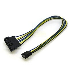 FAN用電源（PWM 4ピン） 2分岐ケーブル 30cm FAN4/2■PWM 4ピン(3ピン端子も接続可)を2つに分岐するケーブルです。■FAN用コネクタが足らない時などに便利です。仕様1［端子］FAN用電源(PWM 4ピン メス) - ...
