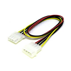 ペリフェラル（大4ピン） 電源延長ケーブル 50cm IDEP/CA50仕様1［端子］ペリフェラル(大4ピン オス) - ペリフェラル(大4ピン メス)［ケーブル長］約50cm［ラッチ］ありペリフェラル（大4ピン） 電源延長ケーブル 50c...