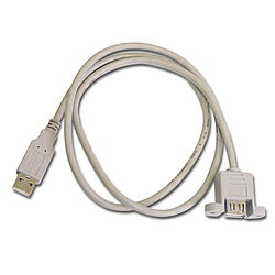 背面／拡張カード上のUSBコネクタを延長し、フロント／リアパネルなど任意の場所にコネクタを取り付けできます。■ナットをモールド凹部に装着し、ネジで固定します。・USB-002D10の型番変更品です。違いはありません。製品名を変更しました。・...