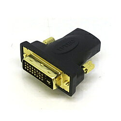 HDMIをDVIに変換するアダプタです。■HDMIモニターをDVIの端子に接続できます。コネクタ形状HDMI⇔DVI仕様1［端子］HDMI(メス) - DVI(24+1ピン オス)［規格］HDMI ver1.4［加工］金メッキHDMIをDV...