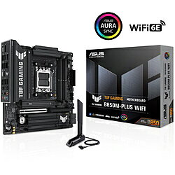 ASUS TUF GAMING B850M-PLUS WIFIは、最新のAMD Ryzenプロセッサの要素をすべて備え、ゲーム向けの機能と確かな耐久性を組み合わせた製品です。軍用グレードのコンポーネント、強化された電源ソリューション、包括的...