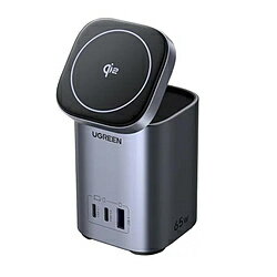 65W 急速充電UGREEN Nexode 2 in 1 ワイヤレス&ワイヤード卓上急速充電器は、USB-Cポートを使用して最大65W出力により（USB-Cを1ポートだけ使用している場合）、MacBook ProシリーズやiPad Airシ...