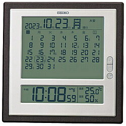 ■電波修正機能（40kHz/60kHz自動選局） ■2099年までのフルオートカレンダー機能 ■六曜表示（先勝・友引・先負・仏滅・大安・赤口/2030年12月31日まで表示可能） ■月めくり機能■カレンダー開始曜日切替（日曜もしくは月曜） ...