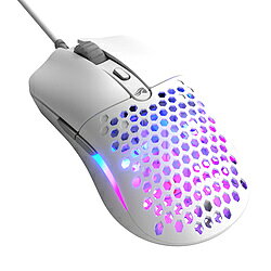 重量わずか55gと軽量な左右対称デザインのゲーミングマウス■55gの軽量ゲーミングマウス■軽くフレキシブルなUSBケーブル■最大12,000dpiに対応したPixart社の「PMW-3311」光学式センサー■RGB LEDによるライティング...