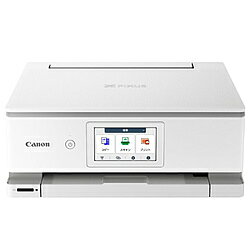 写真も文字もくっきり。6色ハイブリッドインク搭載、高画質ハイスペックモデル。写真も文字も、はっきりくっきり「6色ハイブリッドインク」グレーインクを採用し、色安定性と豊かな表現力を実現。L判写真の印刷スピードが約10秒。［プリンター・コピー・...