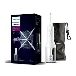 X型水流で歯間の食べカス・汚れもスッキリ爽快！手軽に使えてお手入れしやすいコードレスモデル■X型の水流で広範囲の歯間の汚れを除去X型の4方向に広がる水流が、歯間や歯と歯ぐきの間の汚れをしっかり除去。デンタルフロスの最大2倍の歯垢を除去します...