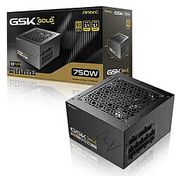 80PLUS GOLD 認証取得 高効率高耐久電源ユニットGSK750 V2 ATX3.1 は、80PLUS GOLD 認証を取得した高効率高耐久電源ユニットです。ケーブルマネジメントに優れたフルモジュラーケーブルを採用、奥行き140 mm...