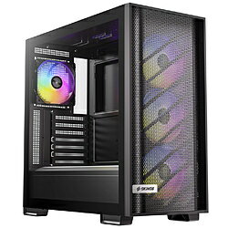ARGBファン4個標準搭載のATX対応ミドルタワーケース612 C ARGBは、 ARGBファン4個を標準搭載したATX対応のミドルタワーPCケースです。トップとボトムに2つのダストフィルターを備えるほか、最大で405 mmまでの拡張カード...