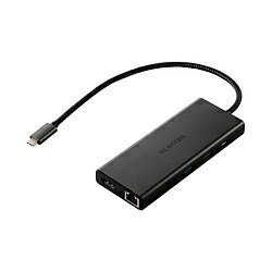 USB 10Gbps(USB3.2(Gen2))対応のUSB Type-C(TM)ポートを搭載したドッキングステーションです。ノートパソコンへ給電できるUSB Power Deliveryに対応し、USB Type-Cコネクター搭載パソコン...