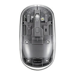 遊び心をくすぐるスケルトンデザインのワイヤレスマウス。「Bluetoothワイヤレスマウス（透明ケース・充電式）」■透明ケースを採用し、内部の構造が見える遊び心あるデザインのワイヤレスマウスです。■Bluetoothと2.4GHzの両方に対...