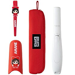 はっぴーなわたし、360度カワイイ。フルーツジッパーコラボ限定セット。■スペックプロ級！どこでも360度カワイイヘアコンパクトなのに、スペックはプロクオリティ。前髪や顔まわりはもちろん、後ろ髪にも使えるから、いつでも理想のヘアスタイルに。■...