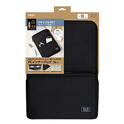 地球環境への負荷を軽減■対応機種：16インチまでのノートPC■100%再生ポリエステルを使用「再生ポリエステル」とは、リサイクルペットボトルをポリエステル繊維として再生させたものです。本製品は100％再生ポリエステル生地を使用。■収納しやす...