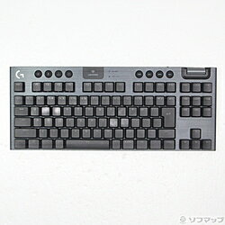 〔中古品〕〔商品ランクC〕〔付属品〕取扱説明書、LIGHTSPEED USBレシーバー、USB延長アダプタ、USB-Cデータ/充電ケーブル〔メーカー〕logicool(ロジクール) 〔ジャンル〕PCオプション 〔種類〕ゲーミングキーボード ...