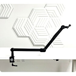 Wave Mic Armは、マイクを近くに配置しつつ、モニターの上やテーブルの向こうまで自由に届く動きを可能にします。配信やポッドキャストに理想的で、滑らかで静かな動作、スリムな金属製アーム、内蔵ケーブルチャンネルにより、見た目もすっきり。...