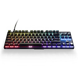 〔未使用品〕〔商品ランクS〕〔付属品〕製品情報ガイド、キーキャッププラー、USBケーブル〔メーカー〕SteelSeries 〔ジャンル〕PCオプション 〔種類〕ゲーミングキーボード 〔特徴1〕アクチュエーションポイントを0.1mmもしくは1...