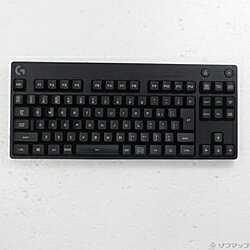 〔中古品〕〔商品ランクC〕〔欠品〕説明書、交換用キーキャップセット、USBケーブル〔メーカー〕logicool(ロジクール) 〔ジャンル〕PCオプション 〔種類〕ゲーミングキーボード 〔特徴1〕標準的なメカニカルスイッチよりレスポンスが25...