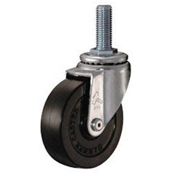 ■デザイン性と軽快さを要求される環境で幅広く使用されております。■RoHS適合品です。■事務機器や家具、屋内運搬車や軽量ラック等幅広く使用されています。【用途】・スパナ一本で取り付け出来るねじ込みタイプです。【仕様】・許容荷重（daN）： ...