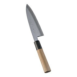 画像はイメージの場合があります。あらかじめご了承ください。シャープな切れ味で熟練された技術を持つ人にピッタリ、堺 菊守 本霞研 極上シリーズ「舟行包丁」■包丁の仕様・形状：出刃（舟行）型・刃型：片刃・表示サイズ：15cm※表示サイズは、マチ...