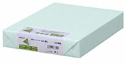 ”両面印刷も可能な厚み”カラーペーパー。【厚口・水】（A4サイズ・500枚）■ 両面印刷も可能な厚み■ 提出用企画書類、両面印刷資料などに最適！■ お得な500枚パックです。※ 商品画像の色は現物と近くなるよう作成しておりますが、お使いのモ...