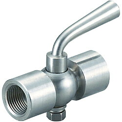 【仕様】・取付ねじd1×d2： G3/8×G3/8流体を遮断するために使用するメートルコックです。