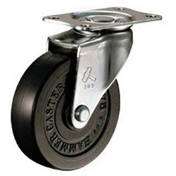 ■デザイン性と軽快さを要求される環境で幅広く使用されています。■RoHS適合品です。【用途】・屋内・外を問わずオールマイティーな軽量タイプです。【仕様】・許容荷重（daN）： 40・許容荷重（kgf）： 40.8・車輪径D（mm）： 75・...