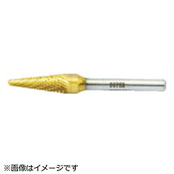 ■チタン（Tin）コーティング処理により、表面硬度が高く・バー寿命が長く・切粉のハケが良くなります。■独自開発の刃形状により、高速回転使用時にバーが不用意に被切削物に喰いこんでしまうことがないため、滑らかに加工でき能力アップに貢献します。【...