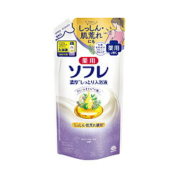 ※増量キャンペーンやパッケージリニューアル等で掲載画像とは異なる場合があります ※商品の仕様等は予告なく変更になる場合がございます ※開封後の返品や商品交換はお受けできませんソフレ入浴液Wフローラル詰替400mlブランド名ソフレ本体・詰替え...