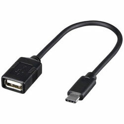 〔USB-Cポート用：USB-C → USB-A変換アダプタ〕USB Type-C搭載機器を従来USB機器とつなぐUSB2.0（C to A)変換アダプタ。■Type-C搭載機器に従来のUSB機器がつながる　USBコネクターとUSB Typ...