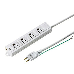 電源タップ本体サイズ(高さ×幅×奥行)約29.6×224×45mm本体重量約570g長さ3.0m口数4個口スイッチタイプスイッチ無シャッター無マグネット有プラグ/差込口形状プラグ形状：2ピン(スイング)差し込み口形状：3ピン仕様1認証 電気...