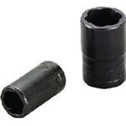 ■ボルト・ナットの六角部がひどくナメたり、サビ付いたりしてソケットやめがねレンチでは回せない時でもしっかり喰い込み回すことができます。■右ねじ緩め専用（左回転専用）です。【仕様】・対辺寸法（mm）： 16・差込角（mm）： 9.5・全長（m...